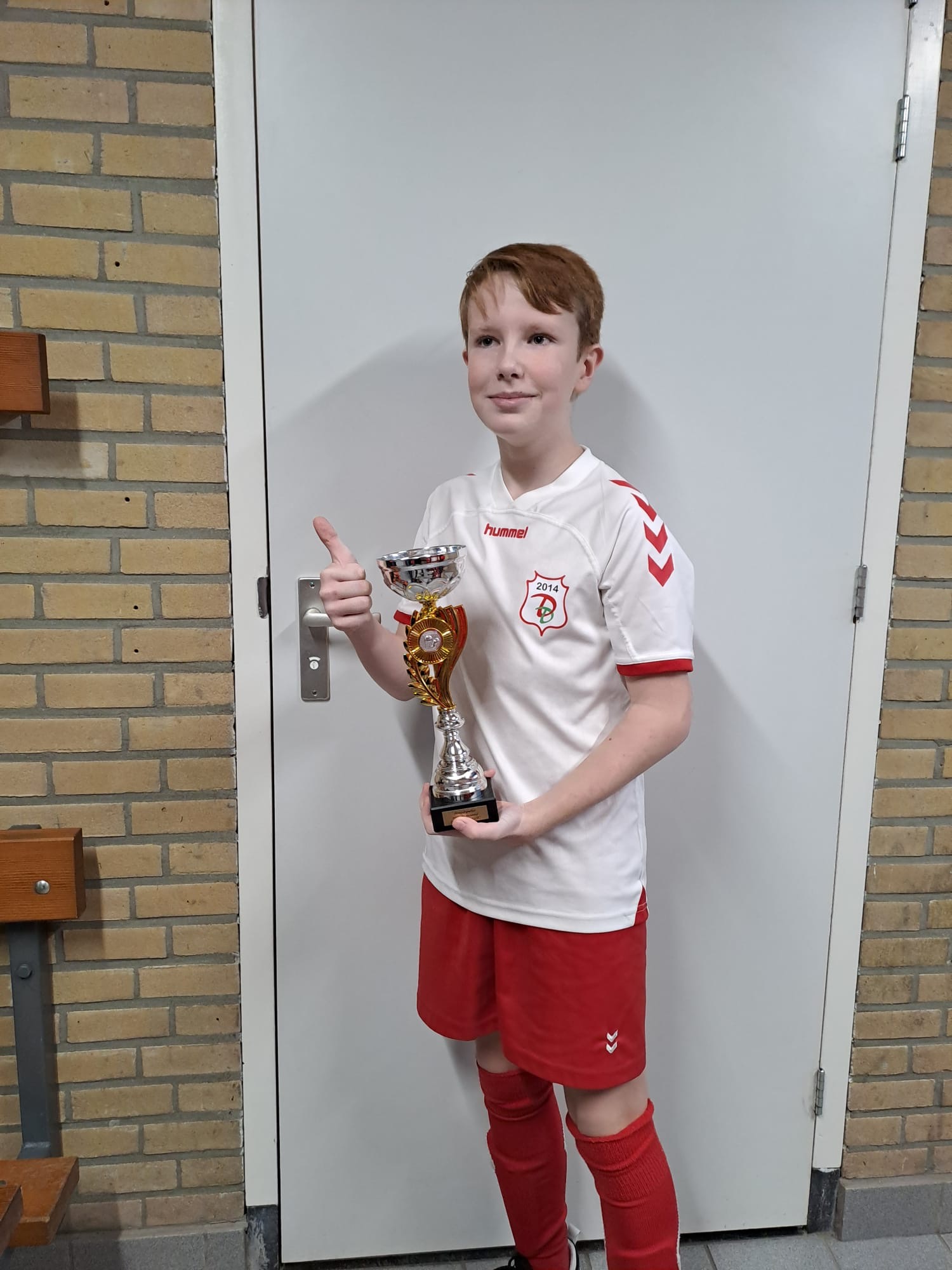 Bram Harkes is jeugdspeler van de maand | VV Dalen